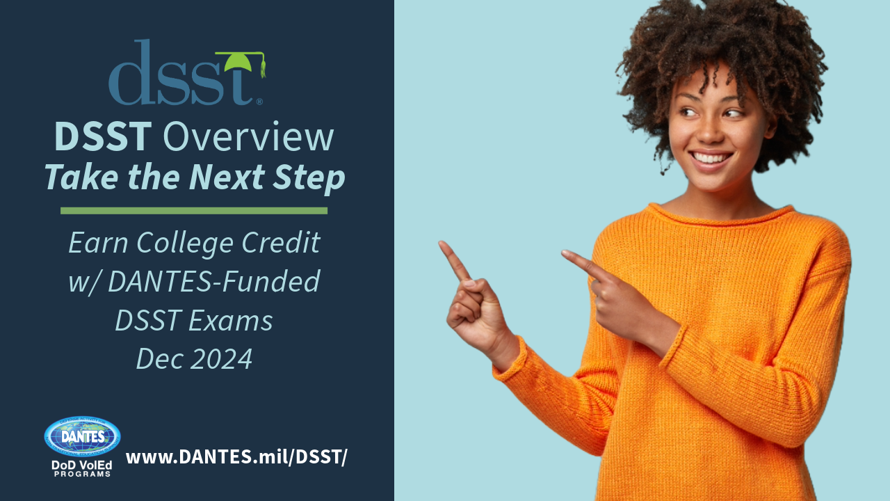 College Credit by Examination (DSST)